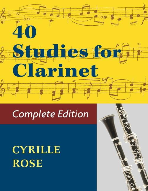 40 Studies for Clarinet (Book 1, Book 2) (Paperback) - Walmart.com