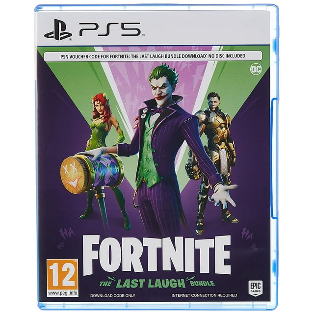Fortnite: The Last Laugh Bundle PS5 Video Game [Code-In-Box], WB Games ...