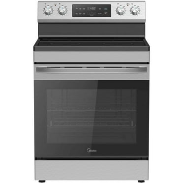 Midea 30-In Kitchen Slide-In Electric Range with Wi-Fi, Fan Convection ...