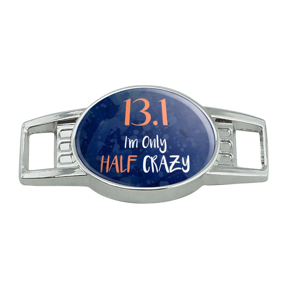 13.1 Half Marathon Half Crazy Running Runner Shoe Shoelace Shoe Lace ...
