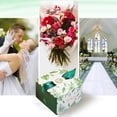 50Pcs Candy Favor Boxes Christmas Gift Boxes Square Box with Green ...