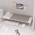 Adjustable Monitor Stand - Compact Desktop Elevation Riser for Computer ...