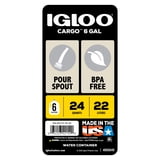 Igloo 6 Gallon Camping Water Storage Container, Blue - Walmart.com