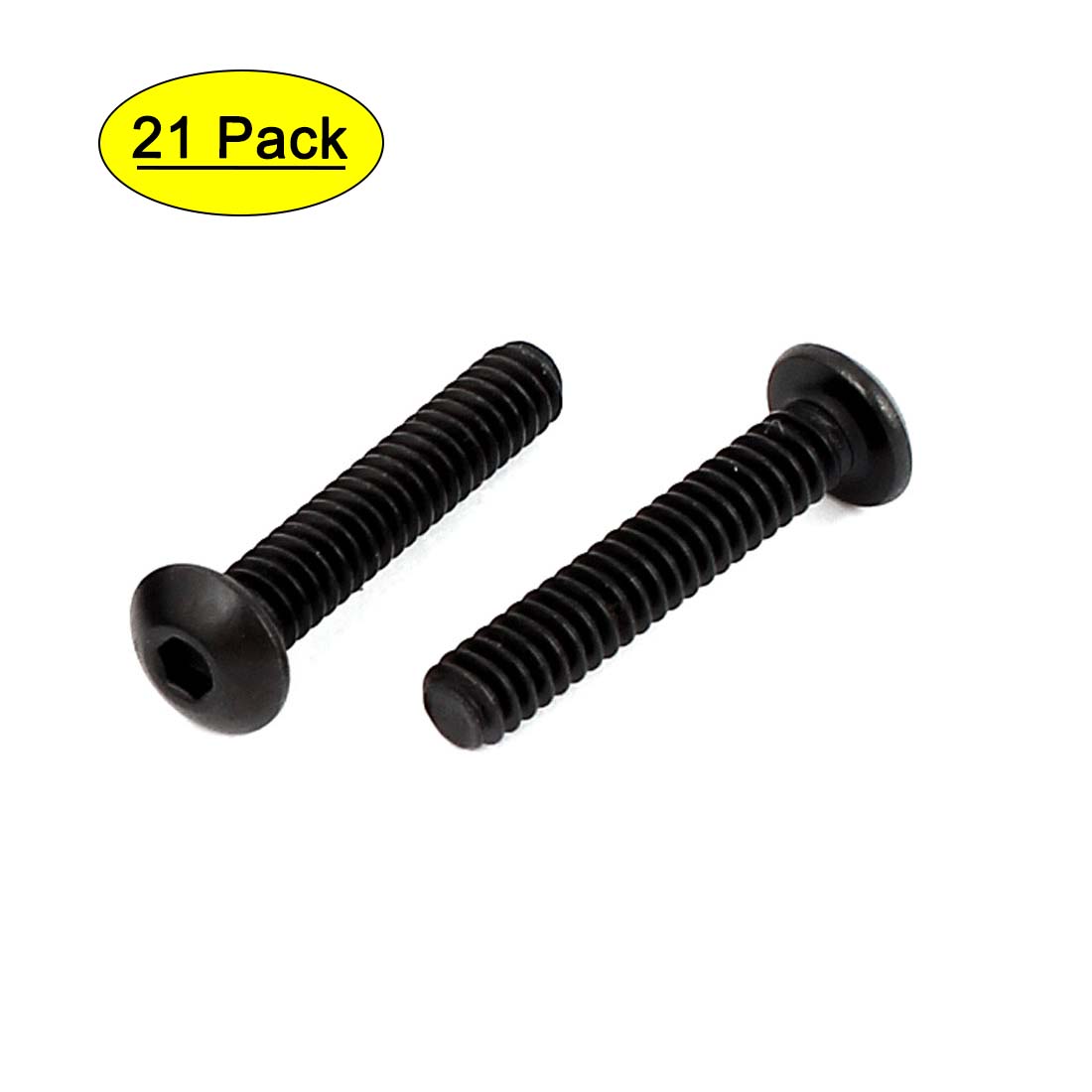 6 32 X 3 4 UNC 10 9 Alloy Steel Hex Socket Button Head Screws Black 21 6 32 X 3 4 UNC 10 9 Alloy Steel Hex Socket Button Head Screws Black 21