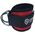 Sedroc Padded Ankle Strap for Cable Machine Workout D-Ring Attachment ...