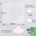 100 count Canned Compressed Towels,Compressed towels for travel ...