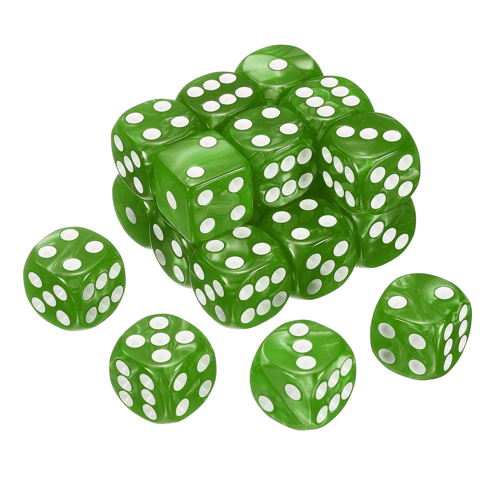 Click here for Uxcell 20pack 6 Sided Colored Standard Dice  Acryl... prices