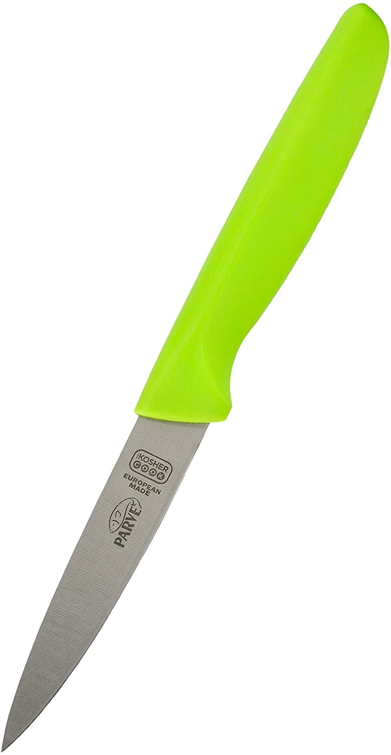 The Kosher Cook, 4 Inch German Steel Paring Knives - Green - Walmart.com