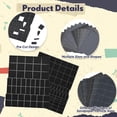 14 Pcs Sandpaper Pre-Cut Mesh Set Compatible with Reciprocating Sander ...