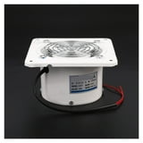 4 Inch 20W Ventilating Exhaust Extractor Fan Window Wall Kitchen Toilet ...