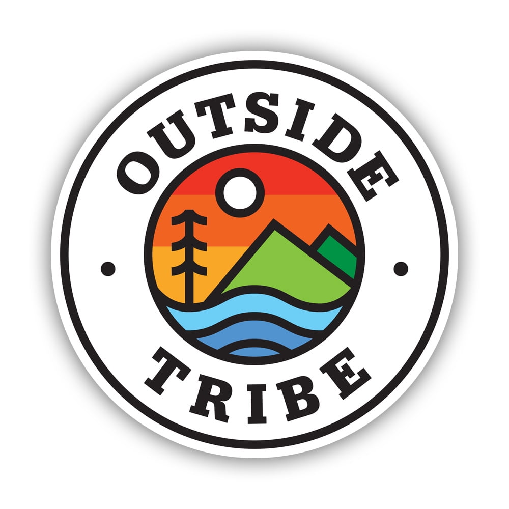 Outside Tribe Sticker Decal - Self Adhesive Vinyl - Weatherproof - Made ...