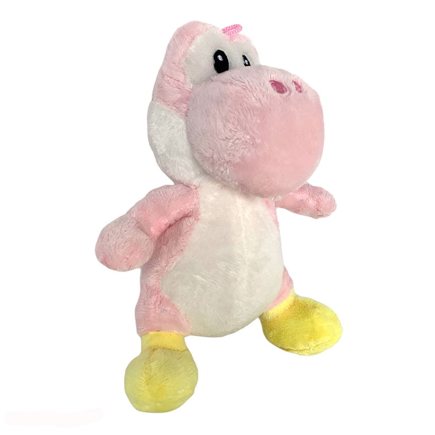Super Mario Nintendo Yoshi 7 Inch Pink Stuffed Plush Toy - Walmart.com