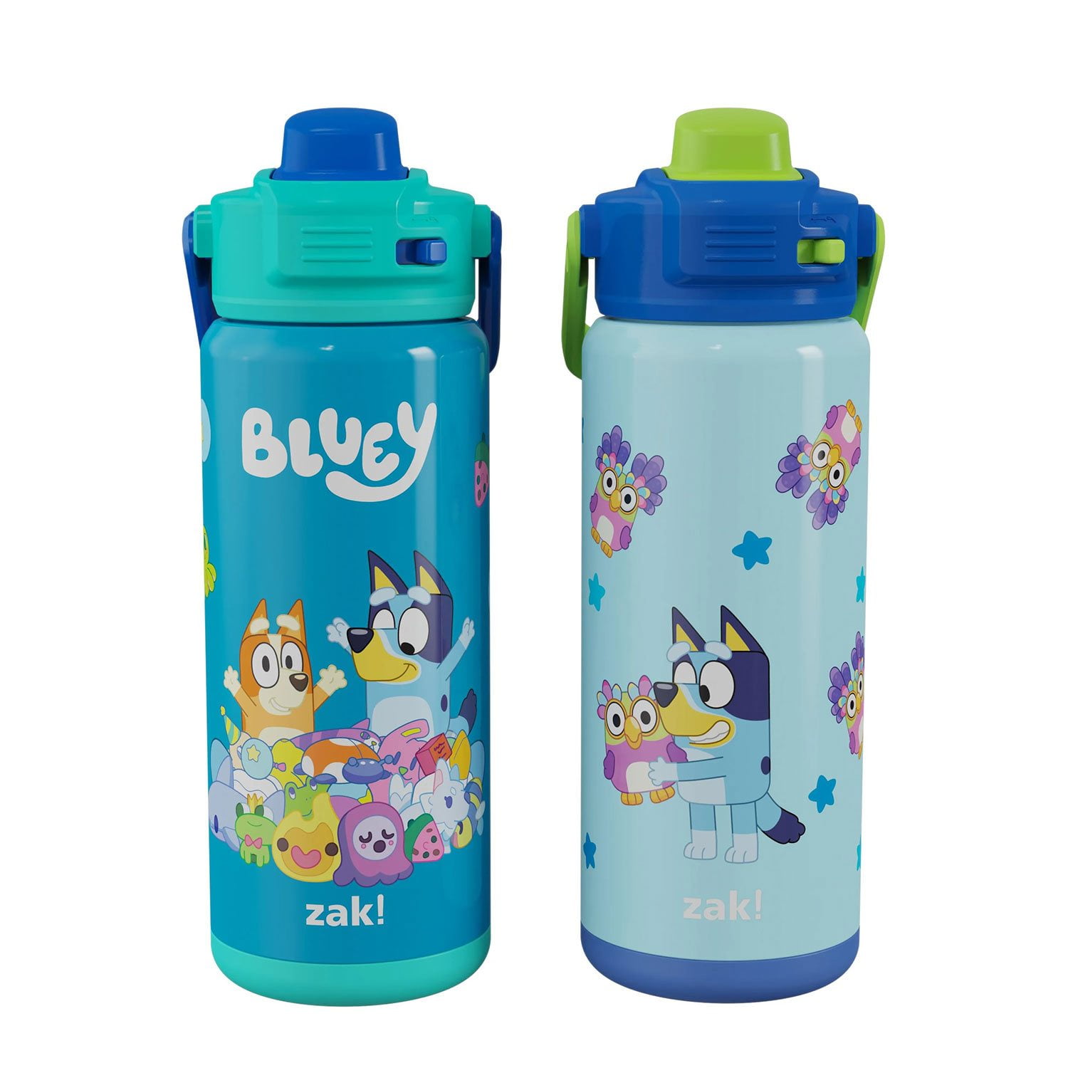 Zak Designs 20-oz. Stainless Steel Double Wall Beacon Straw Bottle for ...