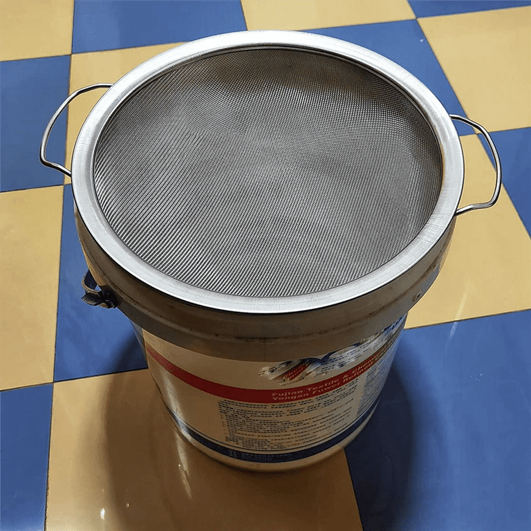 5 Gallon Bucket Strainer Suclain 2-Pack Stainless Steel Paint Strainers ...