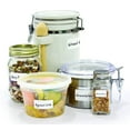 Jokari Erasable Food Labels Starter Kit, Reusable Sticker Labels for ...