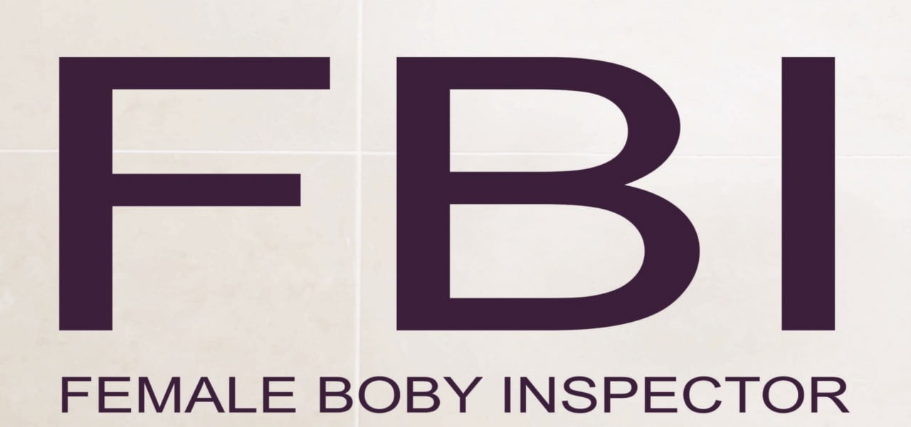 Do It Yourself Wall Decal Sticker Fbi Female Body Inspector Living Room ...