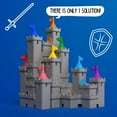 SmartGames Tower Stacks Castle Building Game with 80 Challenges for ...