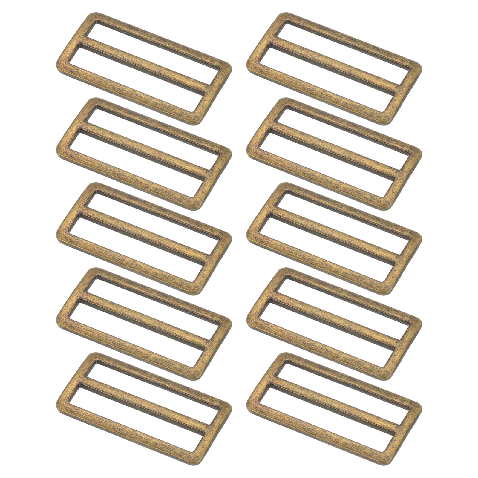 Click here for Unique Bargains 10pcs Metal Slide Buckle  2 Metal... prices