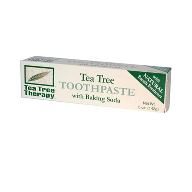 Tea Tree Therapy Tea Tree Toothpaste with Baking Soda 5 oz Paste ...