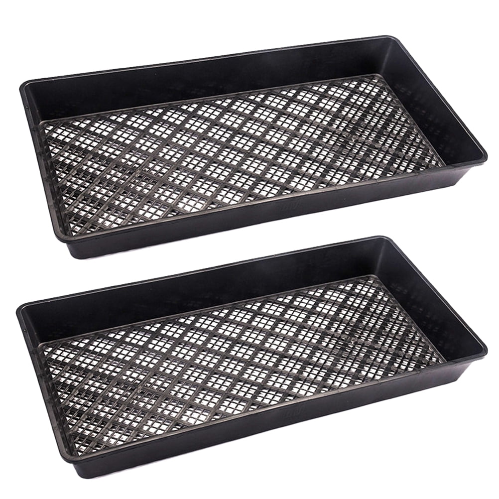 Click here for Ylshrf 2 Pcs Plastic Seedling Tray Seed Starters G... prices