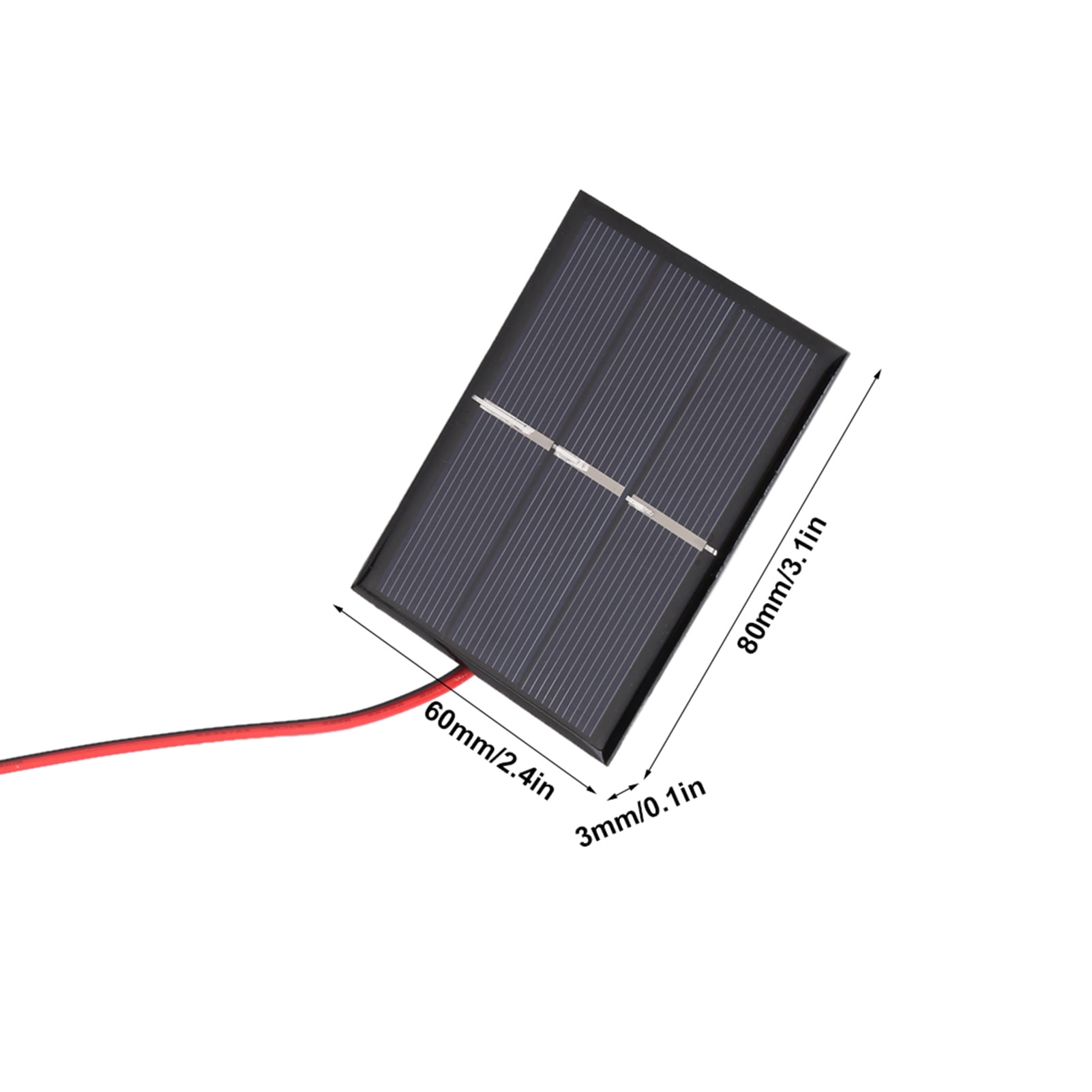 Panel solar DIY, 2 piezas 0,65 W 1,5 V Mini panel solar Mini panel ...