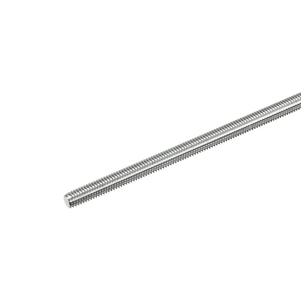 Uxcell Fully Threaded Rod M6 x 300mm 1mm Thread Pitch 304 Stainless Steel Right Hand Threaded ...