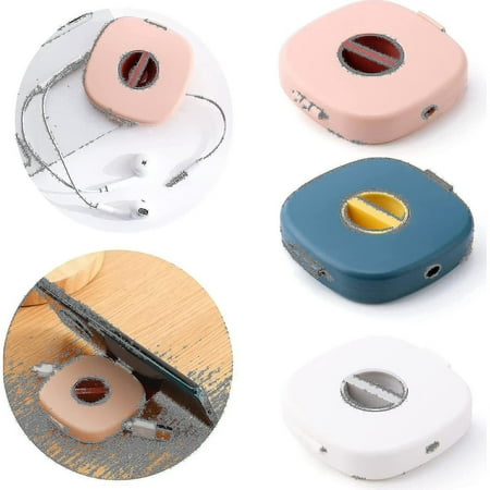 3 Pack Compact Cable Management Cord Organizer Winders With Phone Stand ...