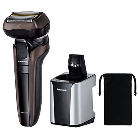 Panasonic Lamb Dash Linear Men's Shaver 5 Flute With Washer Brown ES ...