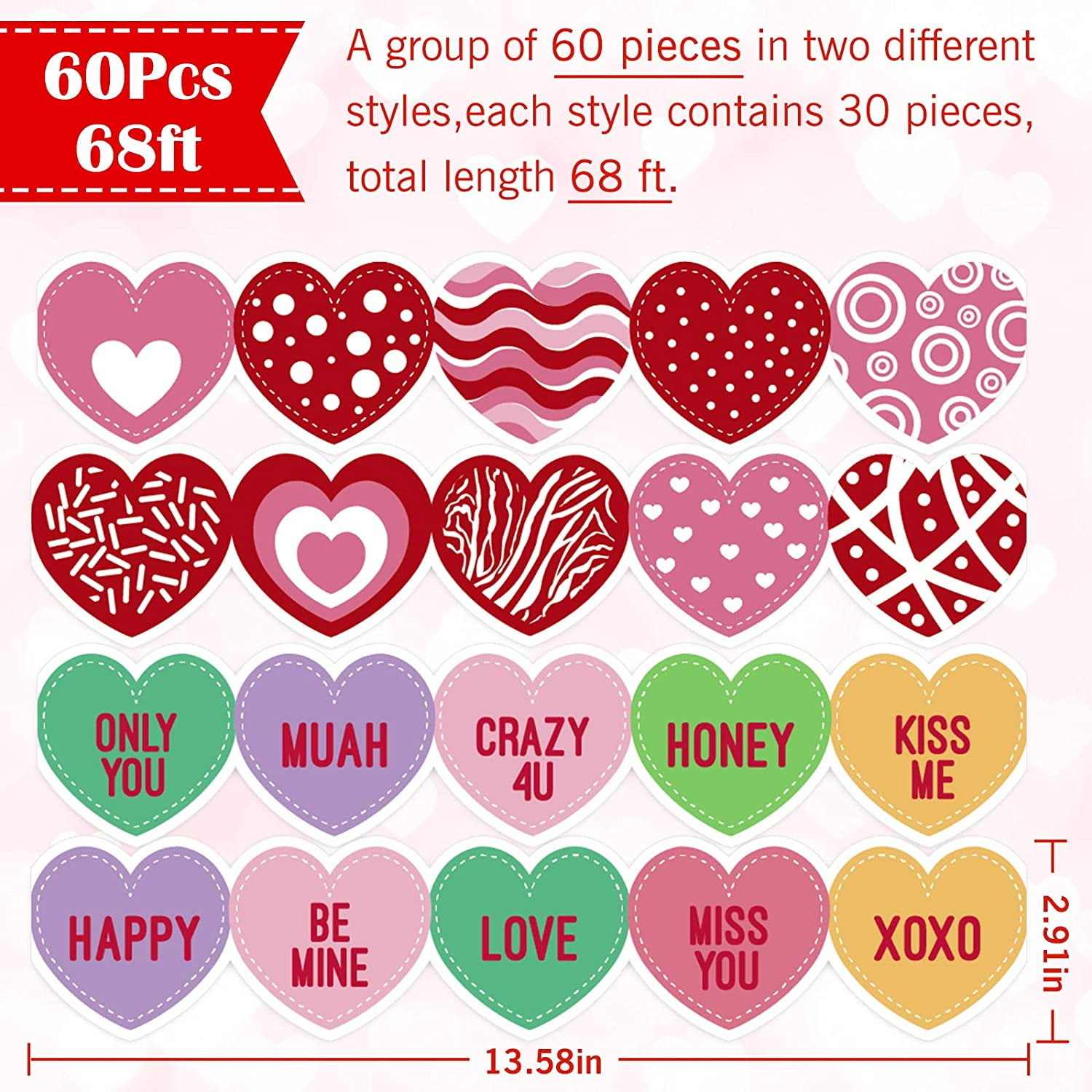 Bordure De La Saint Valentin