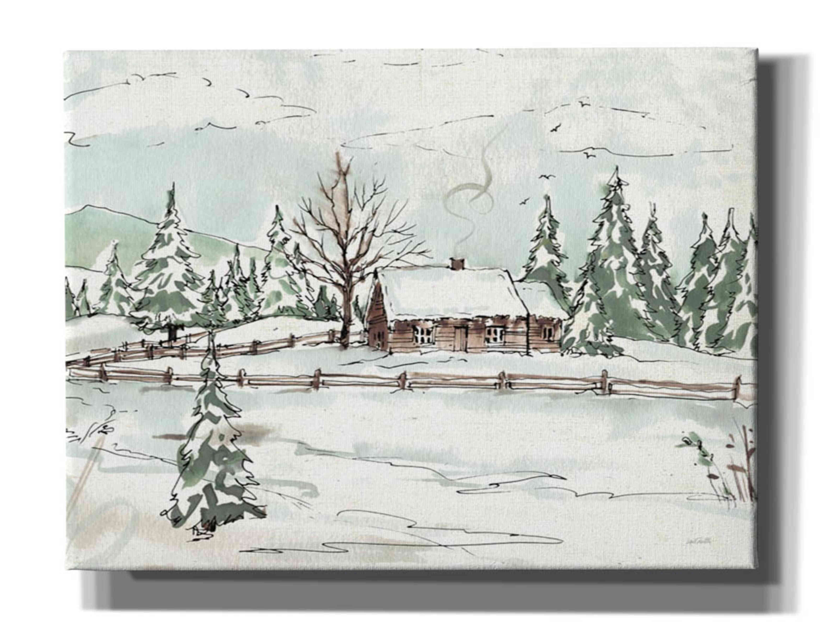 Epic Graffiti 'WInter Wonderland X' by Anne Tavoletti, Canvas Wall Art ...
