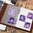 61 Pcs Vaporwave Anime Girl Stickers, Purple Kawaii Doodle Decals ...
