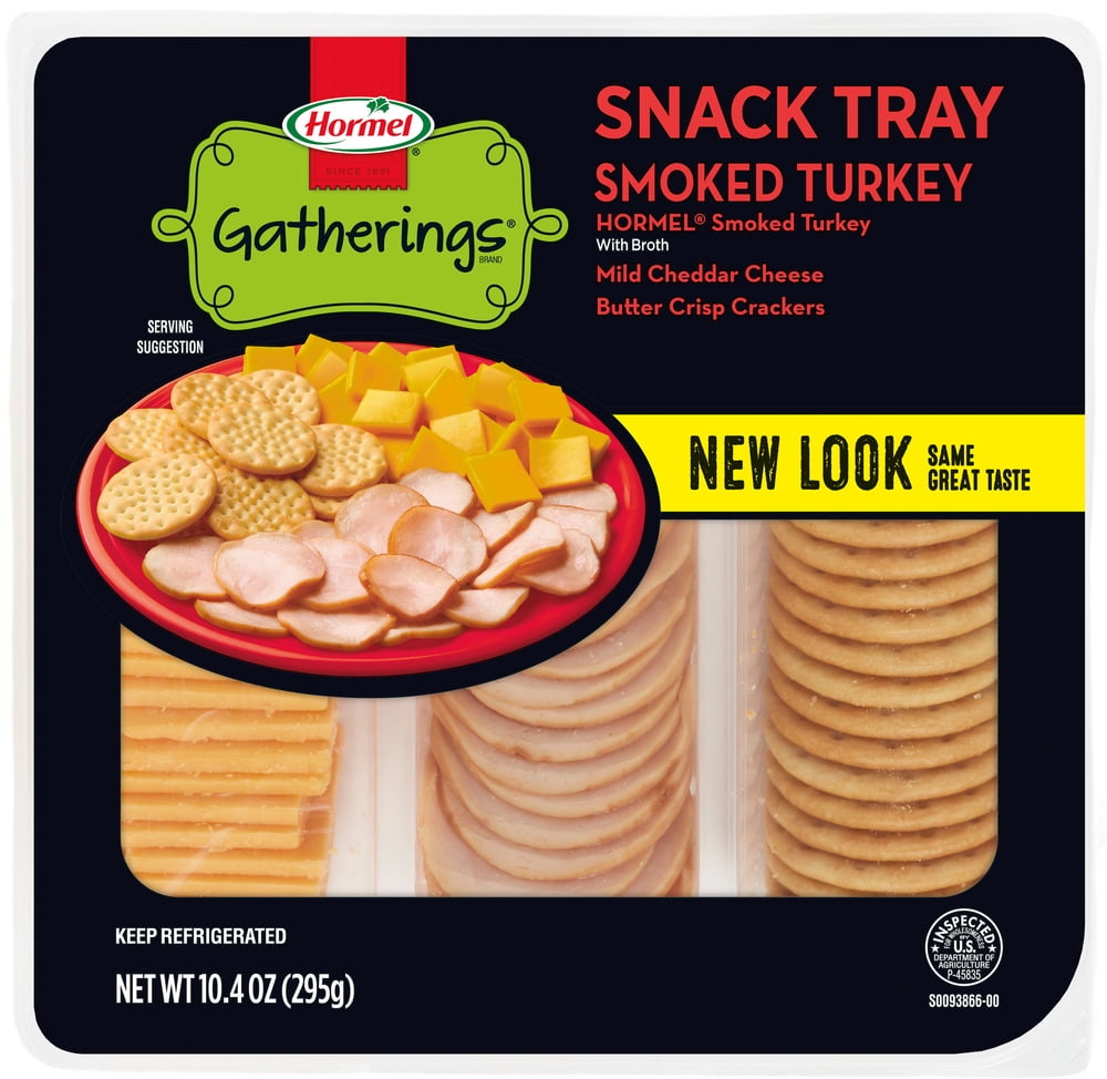 Hormel Gatherings Smoked Turkey Snack Tray, 10.4 Oz - Walmart.com
