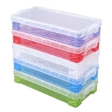 Super Stacker Pencil Box-1.6"X4"X8.5" Assorted Colors - Walmart.com