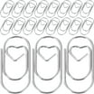 Officemate Small #3 Size Paper Clips, Silver, 200 in Pack (97219 ...