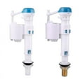Adjustable Toilet Inlet Valve Flush Valves Toilet Cistern Flush Push ...