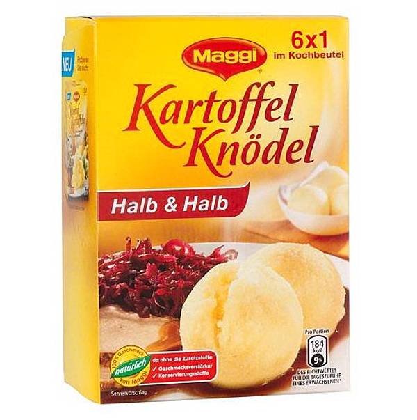 Maggi 6 Potato Dumplings in Cooking Bag - Walmart.com