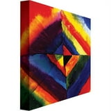 Trademark Art "Color Studies" Canvas Art by Wassily Kandinsky - Walmart.com