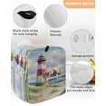 Beach Lighthouse Stand Mixer Dust Cover with Storage Pocket & Handles ...