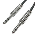"Seismic Audio SATRX-2, 2ft Heavy Duty 1/4"" TRS Male to Male Patch ...
