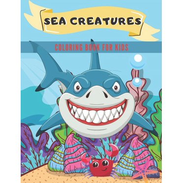 Creative Haven Fanciful Sea Life Coloring Book : Fun Coloring Pages For ...