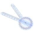 BIMZUC 5Pcs 6/8/10 inches / 15.2/20.3/25.4 cm 360 Degree Protractor ...