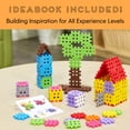 ECR4Kids Mini Waffle Blocks Building Set - 140 Piece - Walmart.com