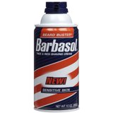 Barbasol Sensitive Skin Thick and Rich Shaving Cream, 10 Oz Each ...