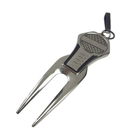 Portable Golf Pitchfork Outside Putting Green Tool with Ball Maker ...