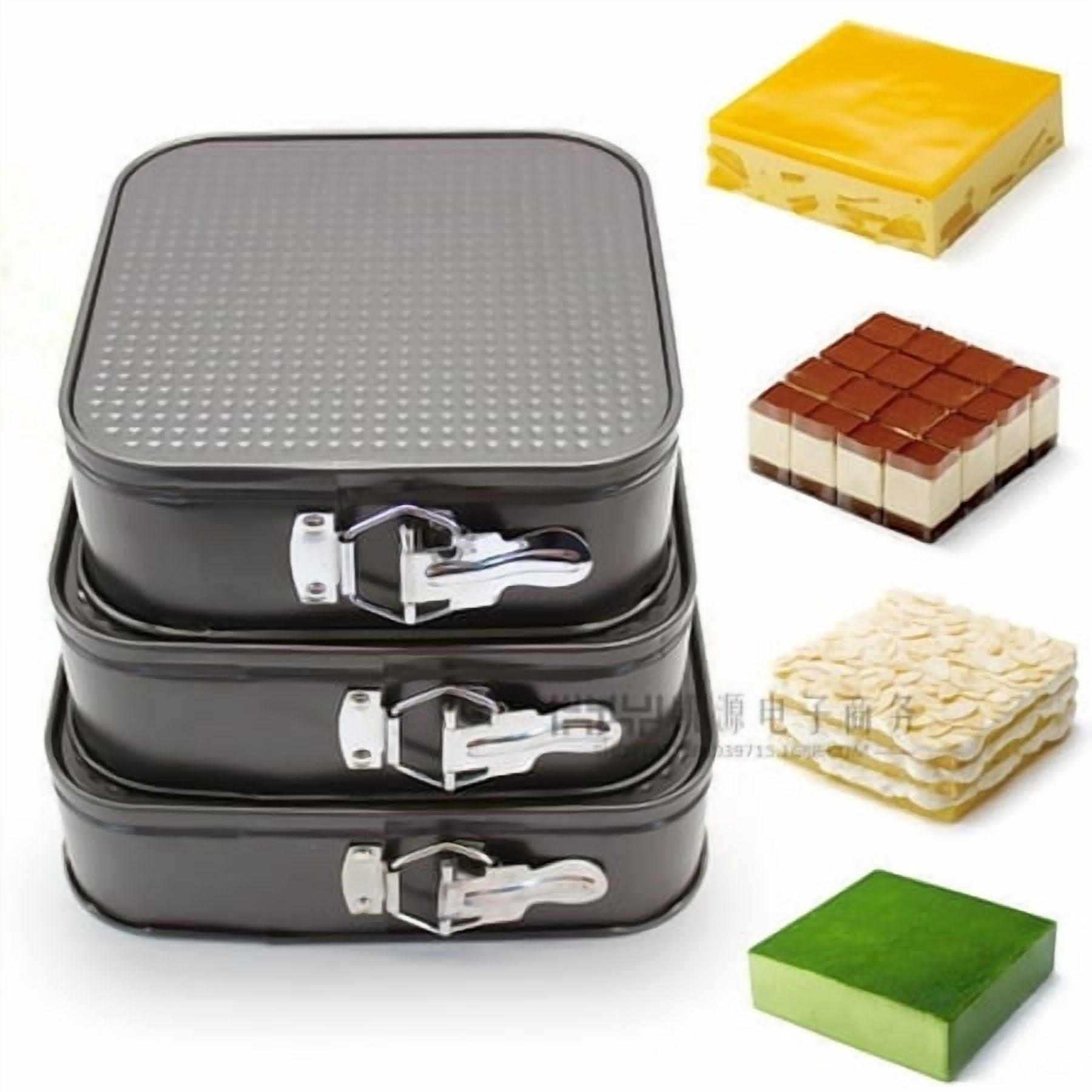 Click here for Shengyu 8/9/10 Inch Square Cake Mold Non Stick Sli... prices