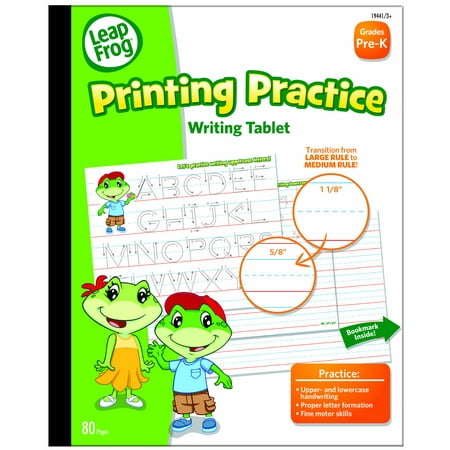 LeapFrog Printing Practice Writing Tablet with Ruled Guidelines for ...