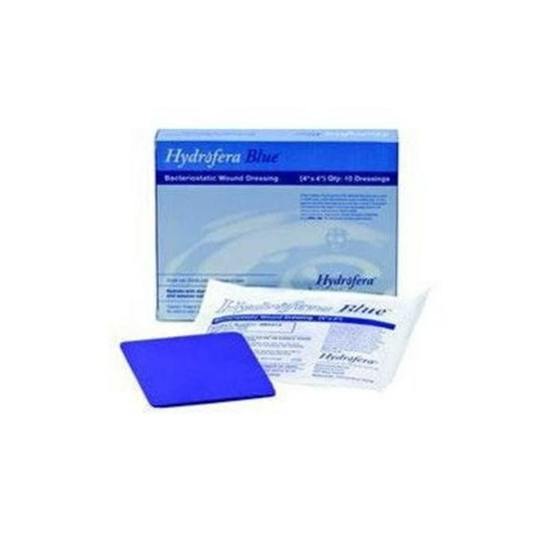 Hydrofera Blue HB6614 Antibacterial Foam Dressing 1 Each - Walmart.com