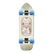 32" Red Ginger Ale Deluxe Complete Longboard - Walmart.com