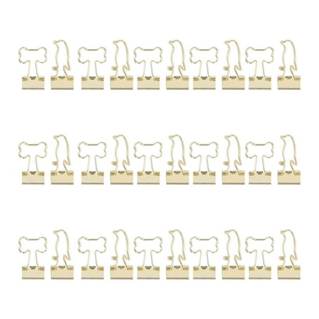 Paper Binder Clips, Curved Edge Mini Binder Clips Metal Innovative For ...