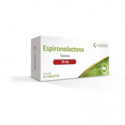 ESPIRONOLACTONA 25MG TAB C20 Flaricel CAPSULA | Walmart en línea